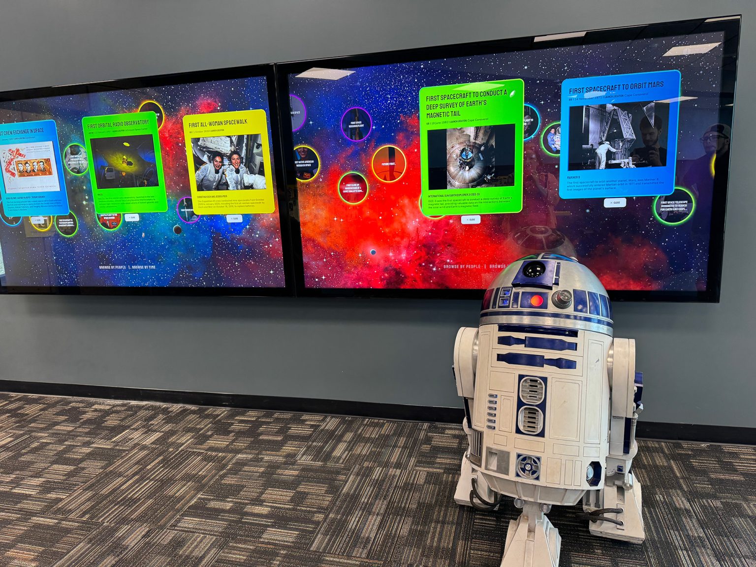 Tap into History at the Museum’s NEW “Wall of Firsts" Interactive ...